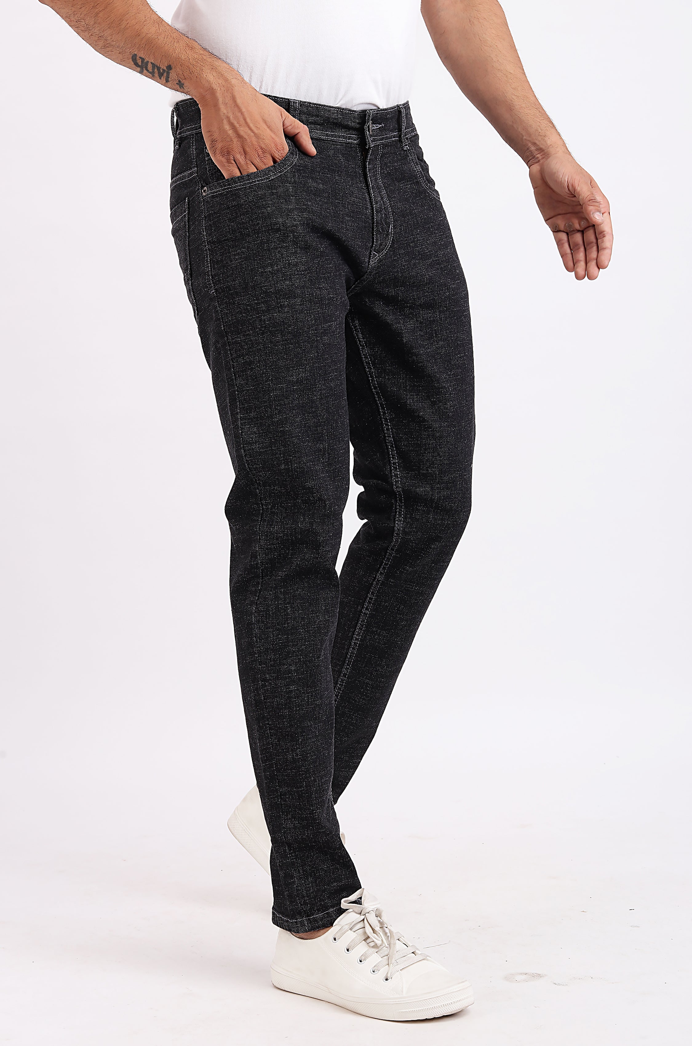 Raw Wash Stretch Slim Fit Denim Jeans For Men – D Land